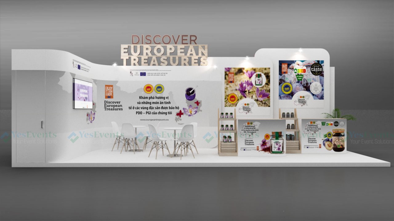 Exhibition Booth - Discover European Treasures - Event Management ...